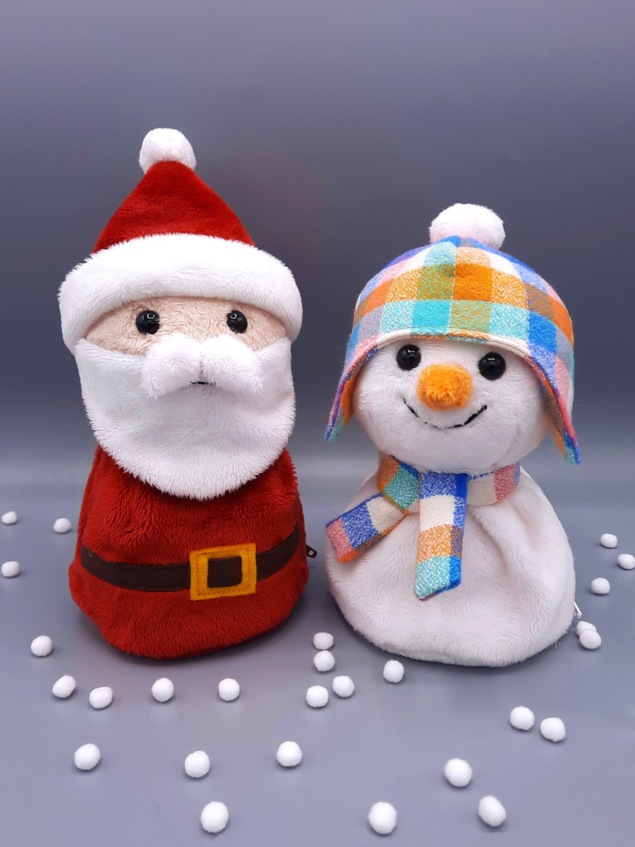 Secret Snowman and Santa PDF Pattern – Two Owls Design