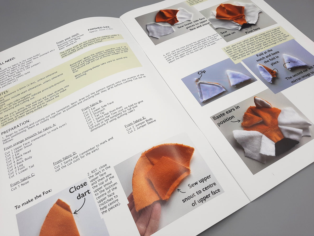 Avery Fox PDF Pattern – Two Owls Design