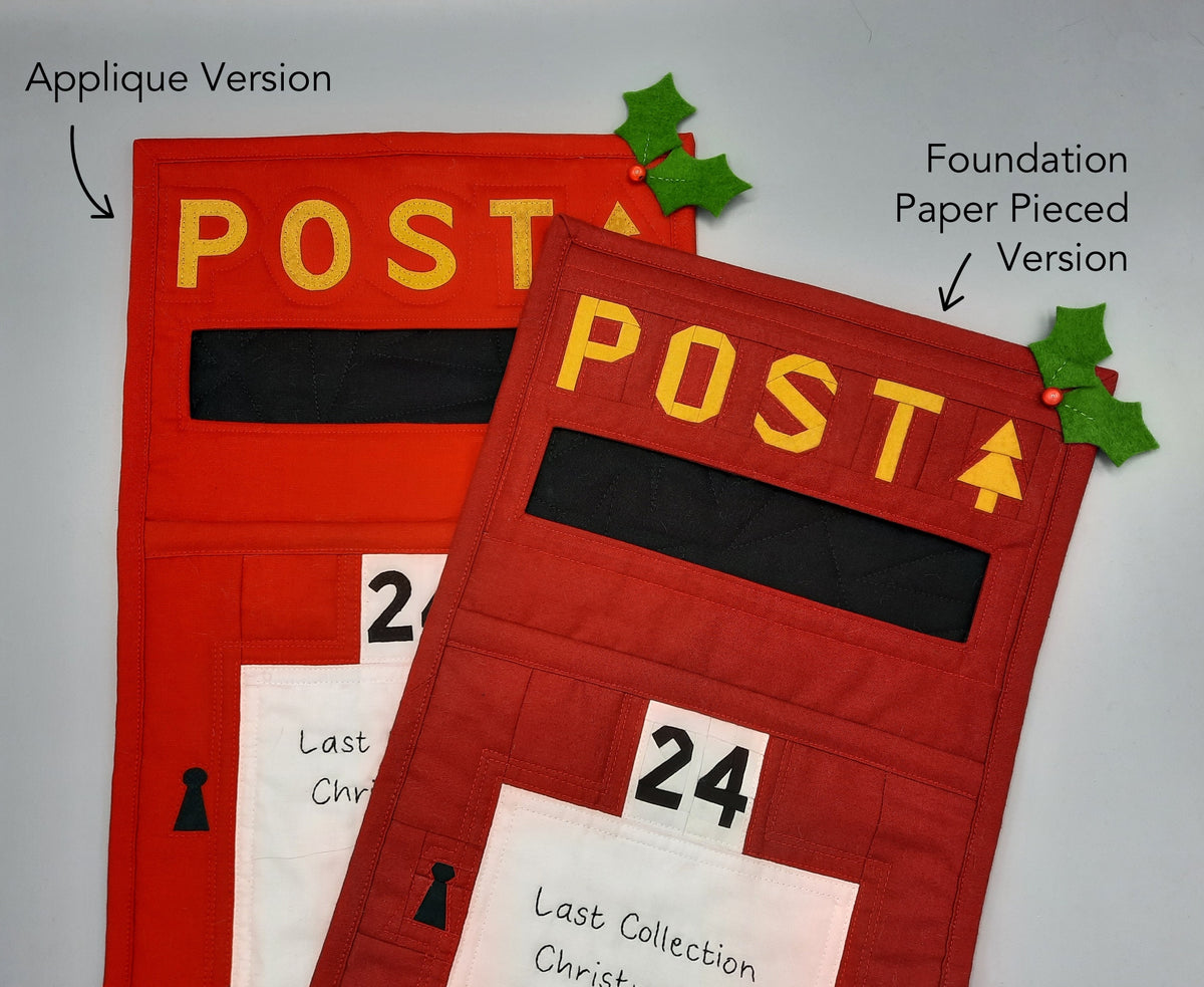 Festive Post Box PDF Pattern – Two Owls Design