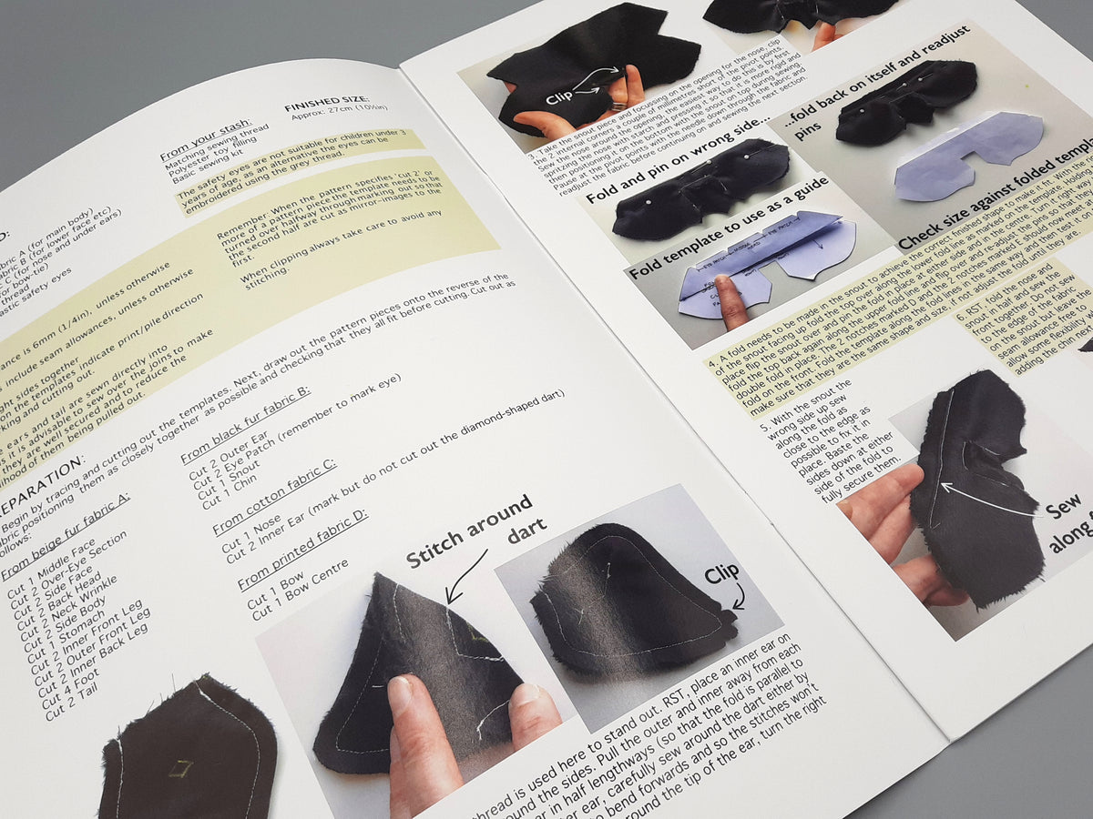 Reginald Pug PDF Pattern – Two Owls Design