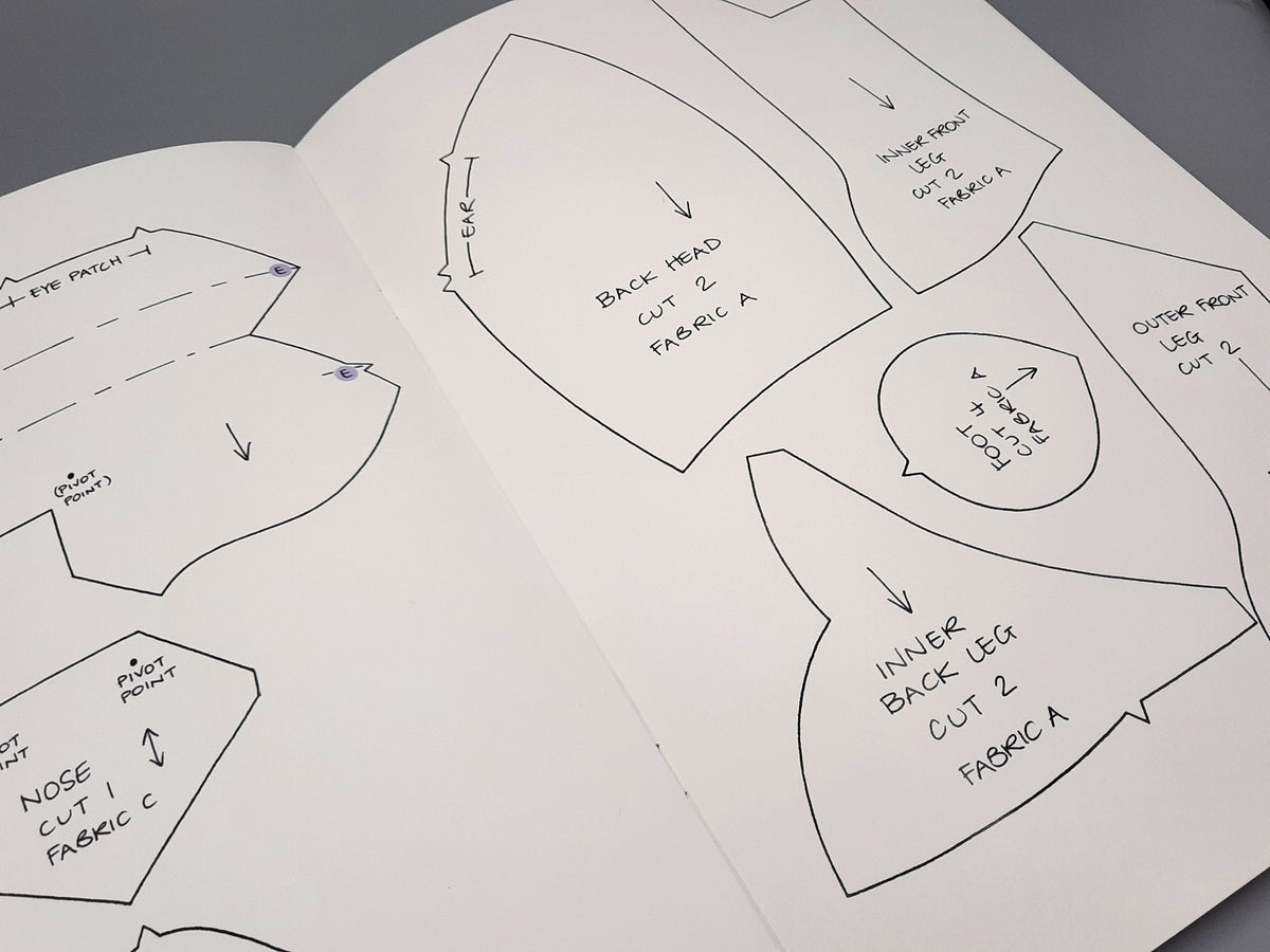 Reginald Pug PDF Pattern – Two Owls Design